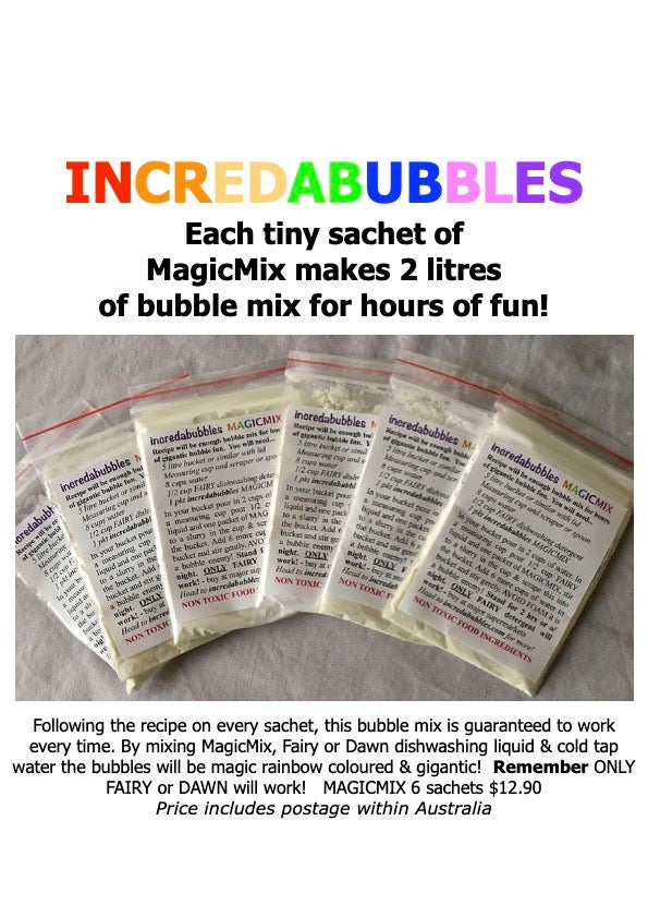 The Best Bubble Mix For Big Bubbles | INCREDABUBBLES